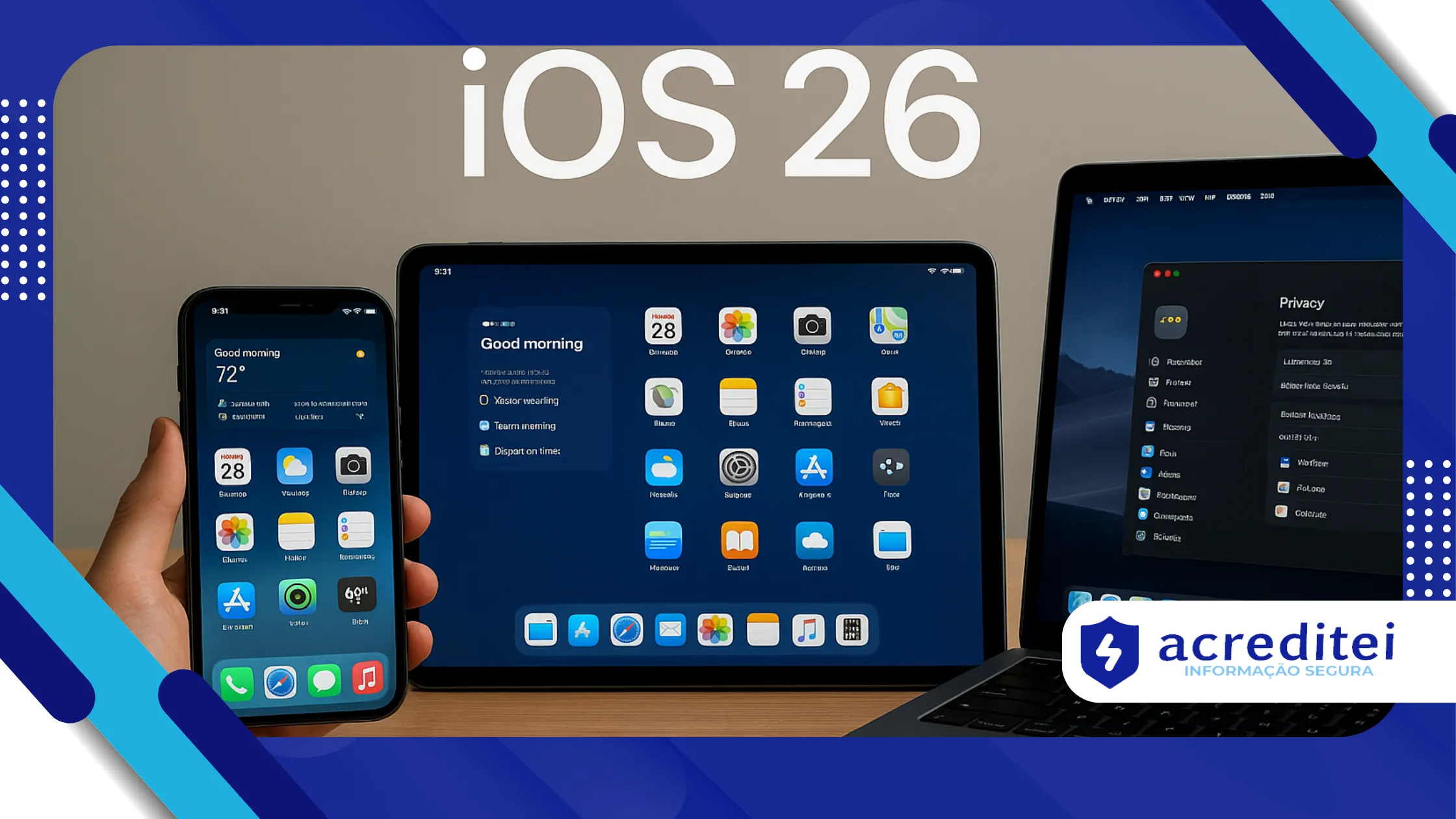 iOS 26: seis recursos para usar no novo sistema da Apple para iPhone, iPad e Mac - Acreditei